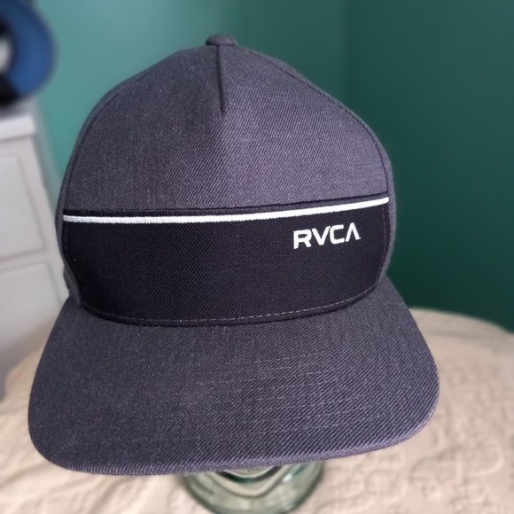 RVCA | Accessories | Rvca Men Gray And Black Cap | Poshmark